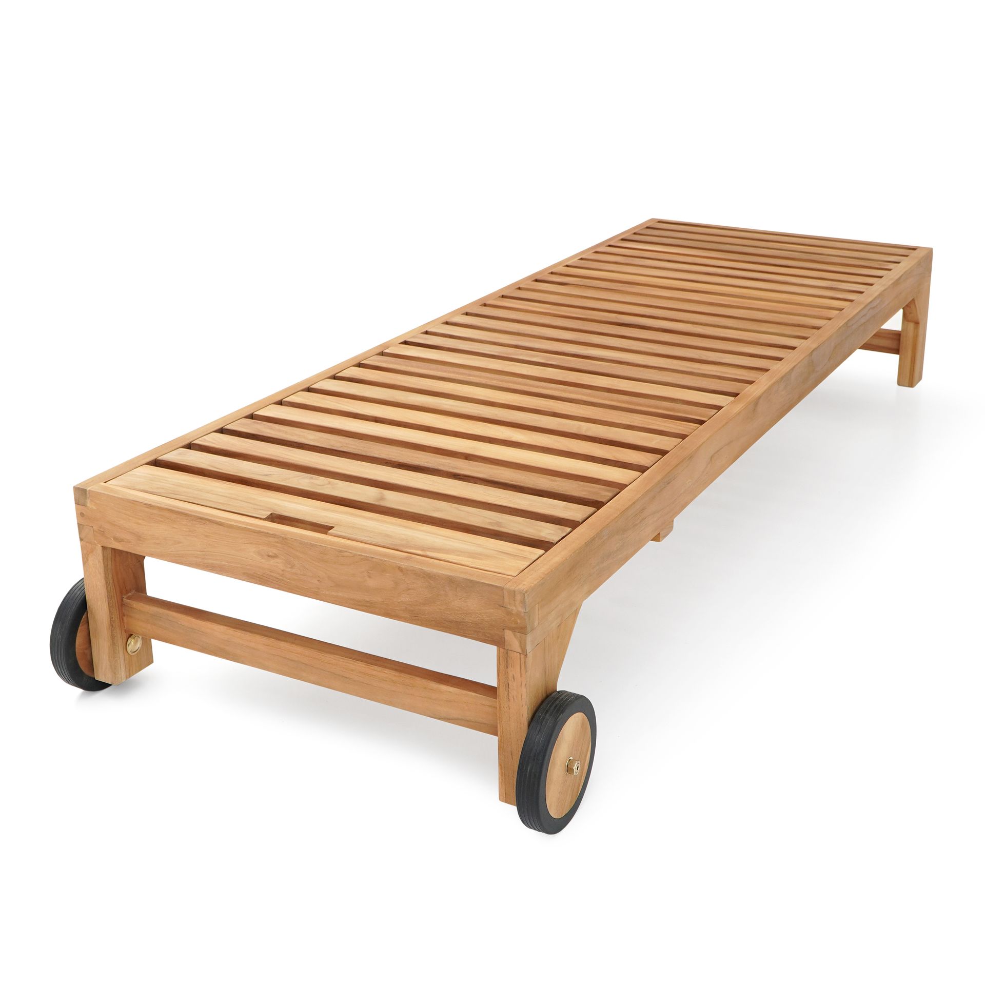 AXI Rama Ligbed Teak met kussen | A090.091.00