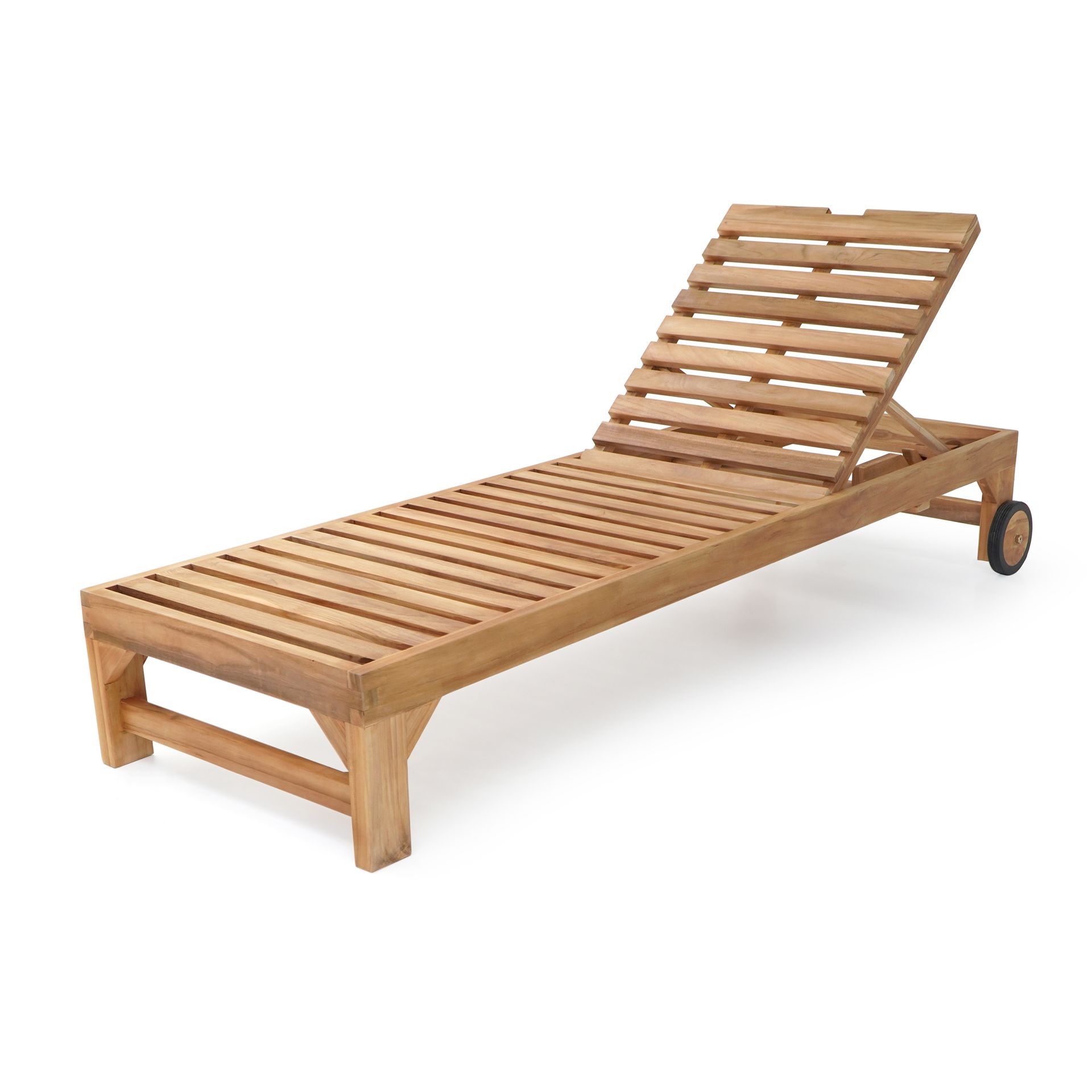 AXI Rama Ligbed Teak met kussen | A090.091.00