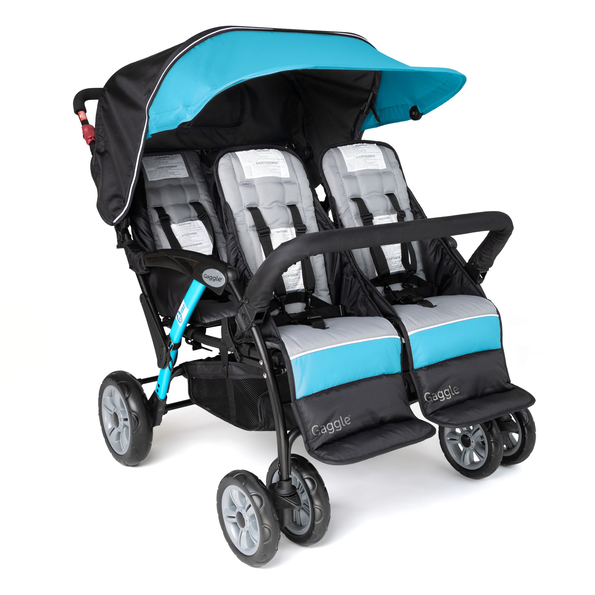 Gaggle Compass 4x4 quad kinderwagen / buggy voor 4 kinderen in ...