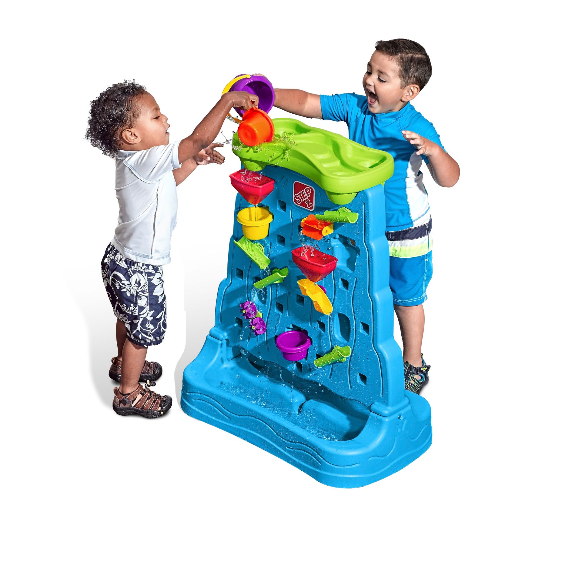 Step2 Waterfall Discovery Wall kopen - Toys and Garden