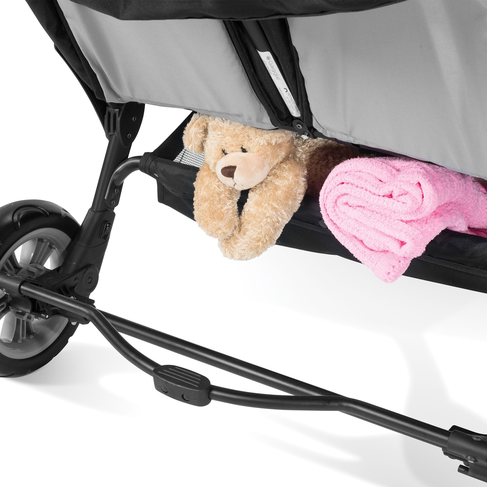 Gaggle Compass 4x4 quad kinderwagen / buggy voor 4 kinderen in zwart ...