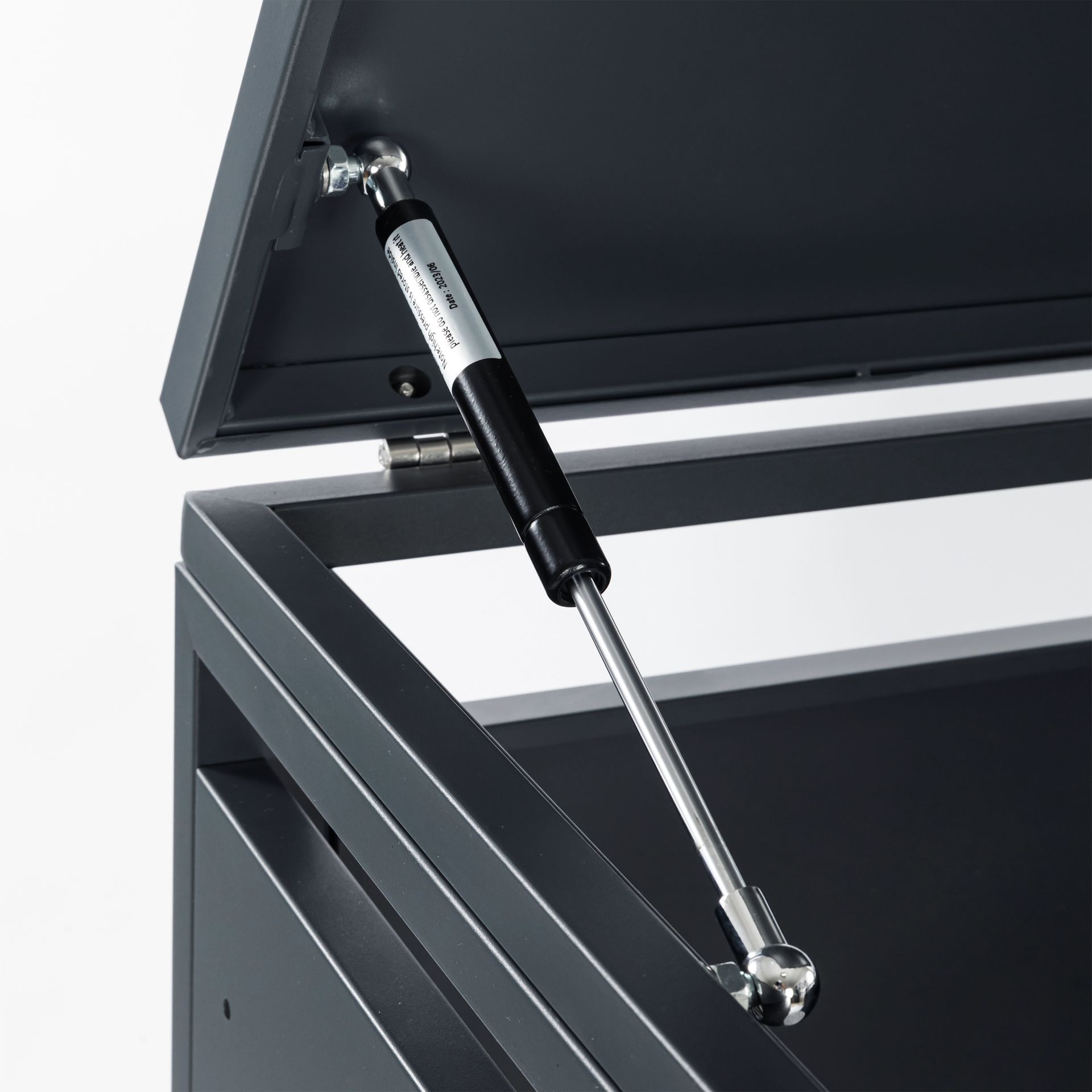 AXI Lucas Containerombouw van Metaal Antraciet/Houtlook - 3 containers ...